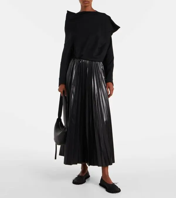 Junya Watanabe Maxi Jersey Skirt