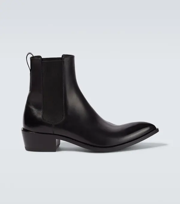 TOM FORD Leather Chelsea Boots