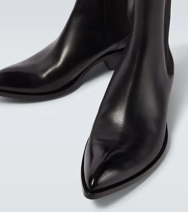 TOM FORD Leather Chelsea Boots