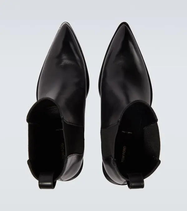 TOM FORD Leather Chelsea Boots