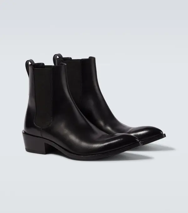 TOM FORD Leather Chelsea Boots