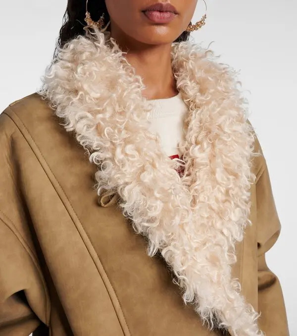 MARANT ETOILE Clea Coat - Beige