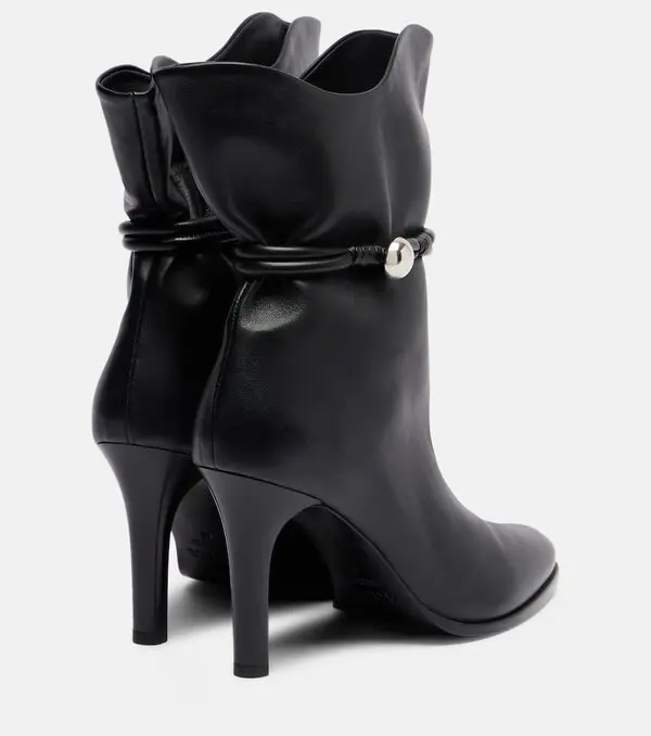 Isabel Marant Lolya 90 Leather Ankle Boots