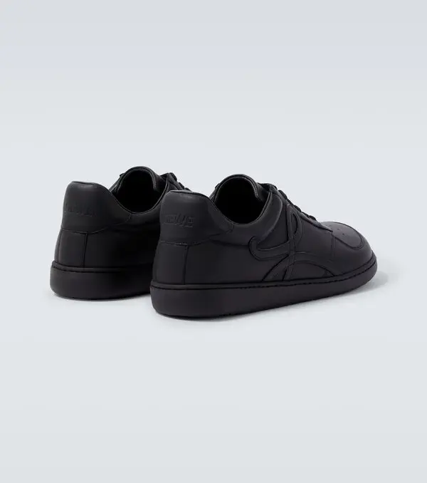 Loewe Jambo Leather Sneakers - Black