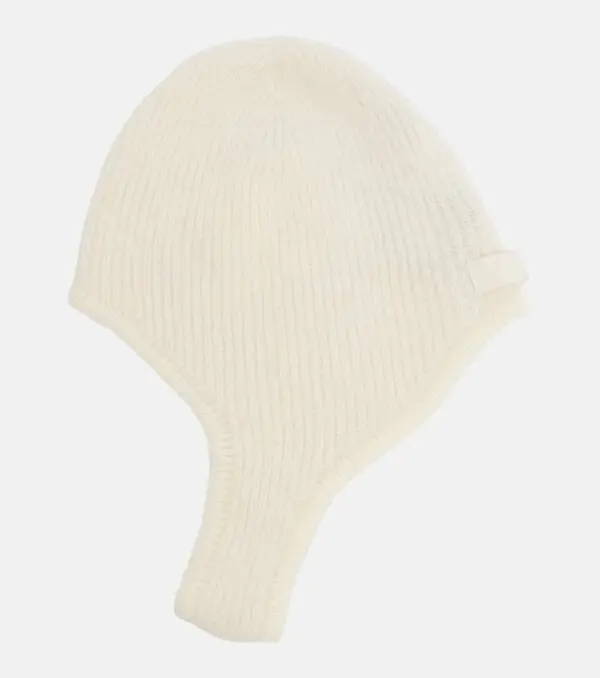 Jacquemus Alpaca-blend Hood - White