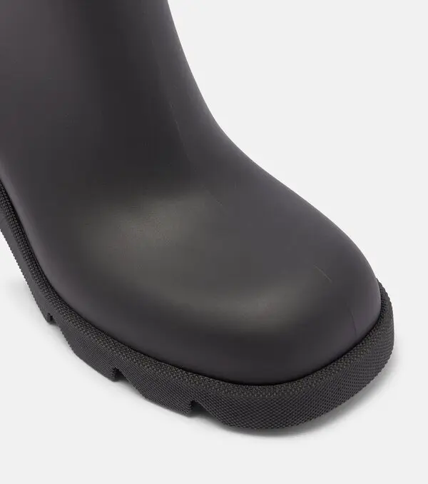 Burberry Checked Ankle Boots