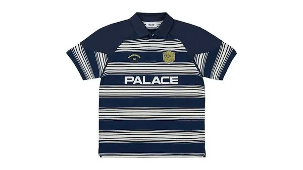 PALACE Union Polo Shirt - Navy Blue