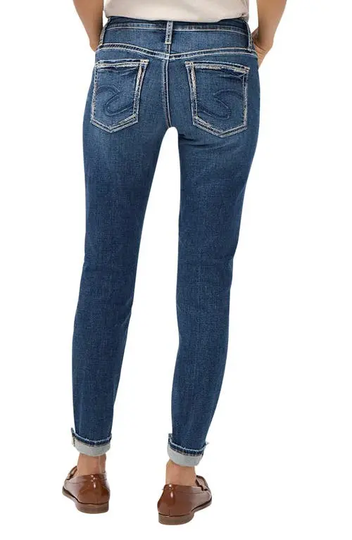 SILVER JEANS CO. Mid-rise Slim Boyfriend Jeans