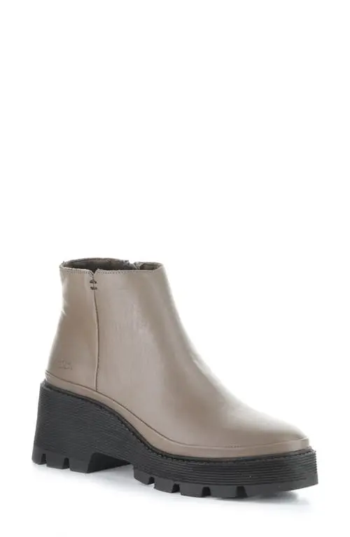 BOS. & CO. Gais Waterproof Bootie - Taupe