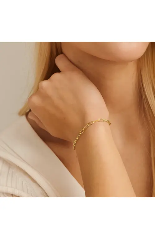 DLORIA Paperclip Link Bracelet