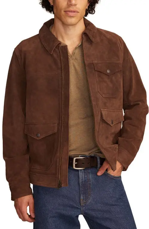 Lucky Brand Suede Ranch Jacket