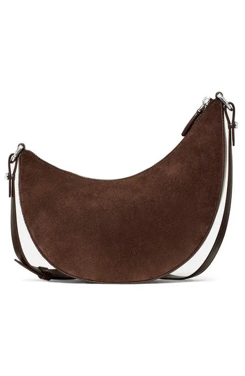 Kate Spade New York Pebble Leather Crossbody Bag - Hot Fudge