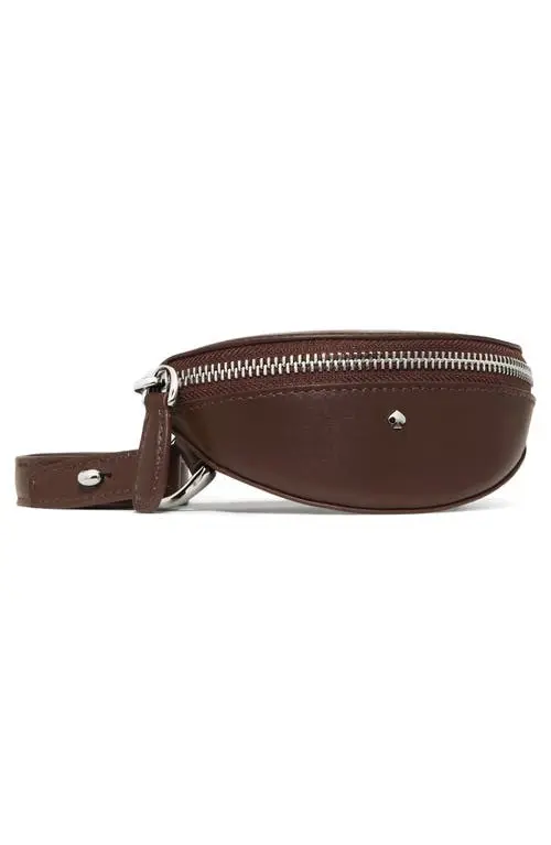 Kate Spade New York Pebble Leather Crossbody Bag - Hot Fudge