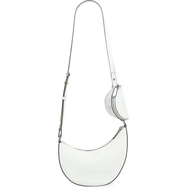 Kate Spade New York Pebble Leather Crossbody Bag - True White