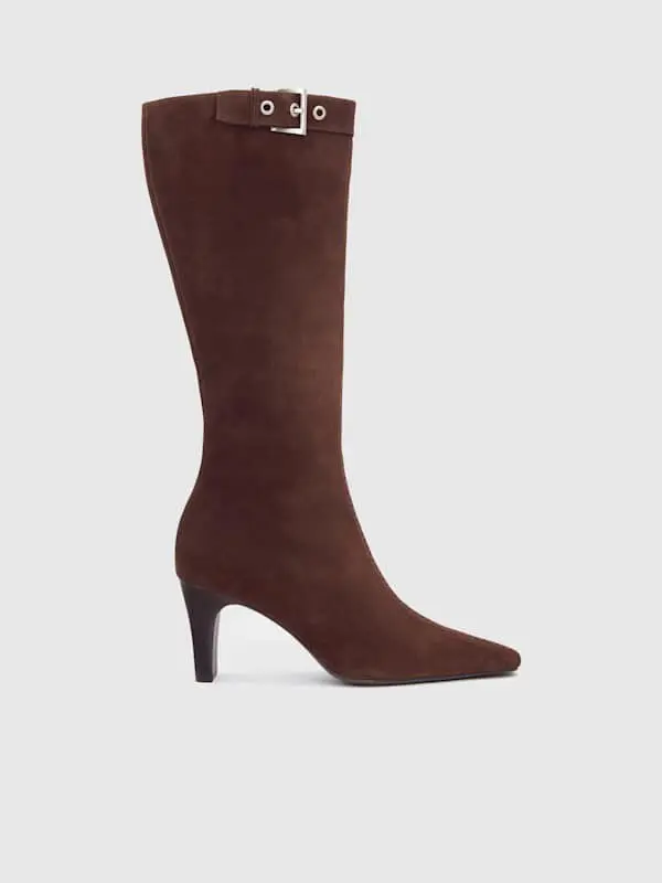 REFORMATION Tatyana Knee Boot - Brown