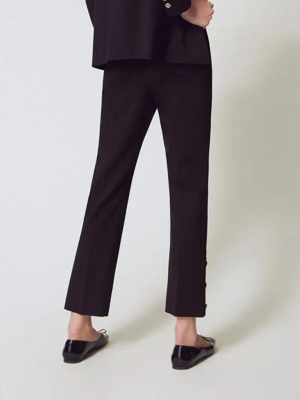 TWINSET Straight Leg Pants