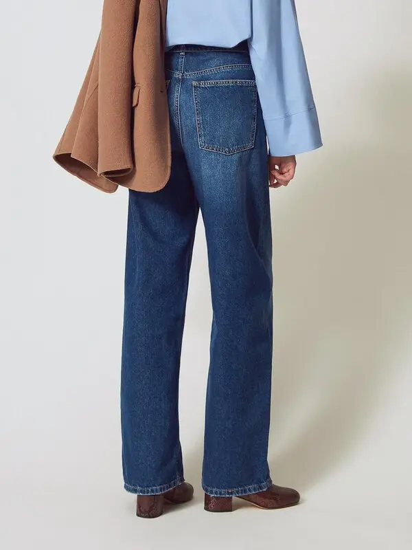 TWINSET Wide Leg Jeans