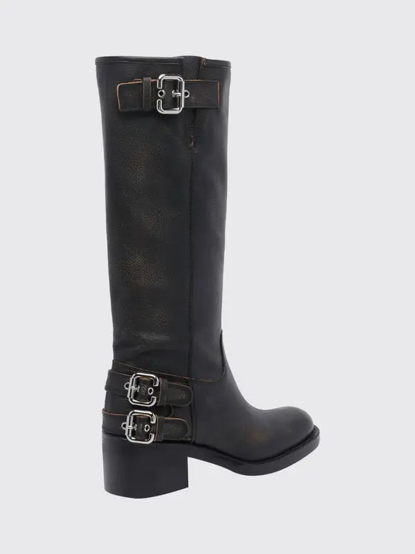 Chloé Buckled Knee-high Boots