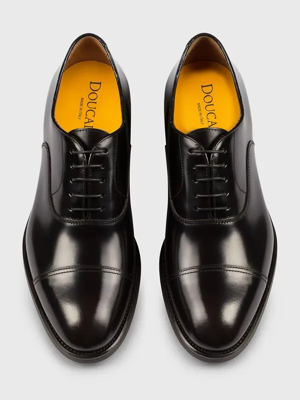 DOUCAL'S Cap Toe Oxford Shoes