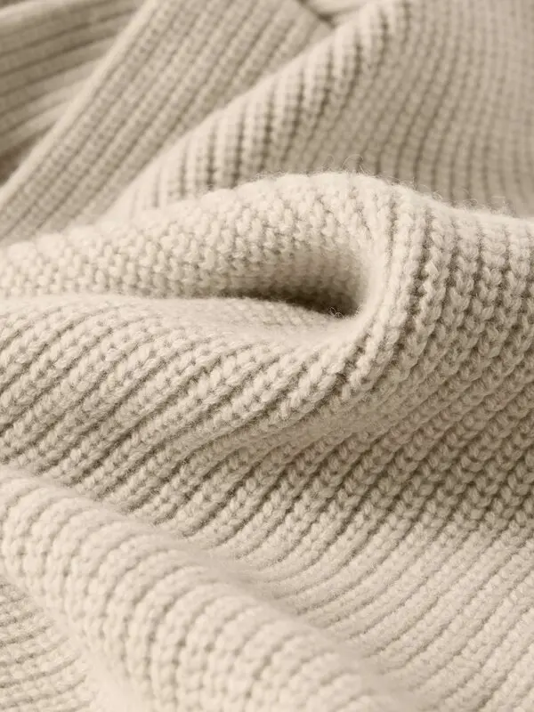 YVES SALOMON Hooded Wool And Cashmere-blend Snood