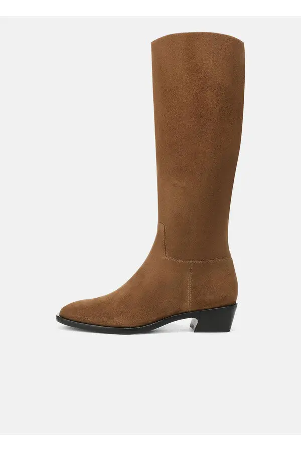 Vince Andes Suede Knee Boots