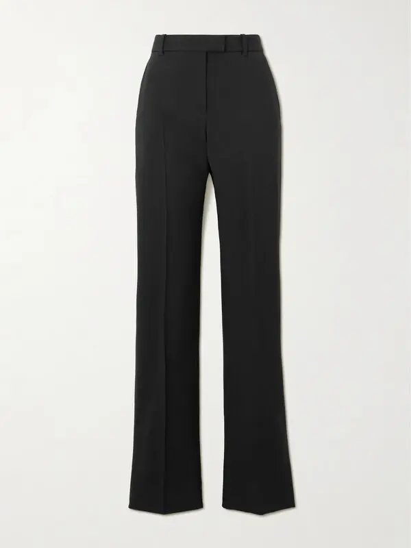 Alexander McQueen Wool-blend Twill Straight-leg Pants