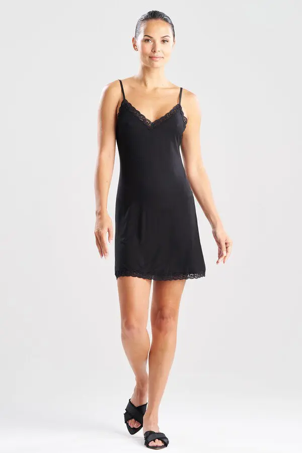 Natori Feathers Essentials Chemise - Black