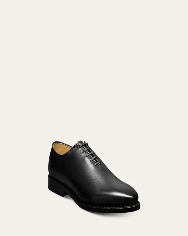 Allen Edmonds Morrison Polished Leather Oxfords - Black