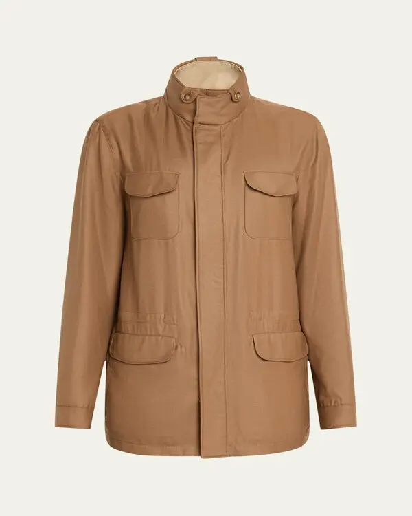 MANDELLI Cashmere Field Jacket