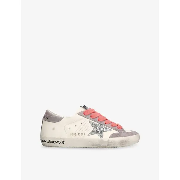 GOLDEN GOOSE Super-star Leather Low-top Trainers - White/oth