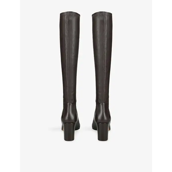 JUDE Stretch Leather Knee-high Boots