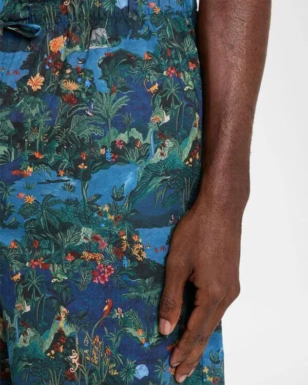Derek Rose Cotton Batiste Lounge Shorts