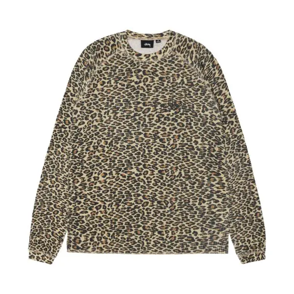 StÜssy Basic Thermal Leopard Top