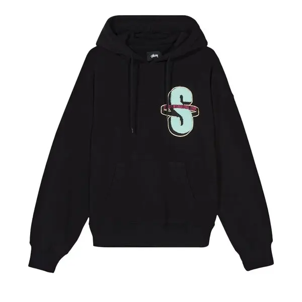 StÜssy S Applique Fleece Hoodie