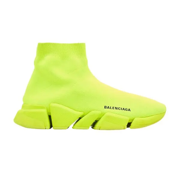 Balenciaga Speed 2.0 Knit Sneakers - Yellow