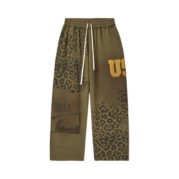 VALE FOREVER Safari Print Sweatpants