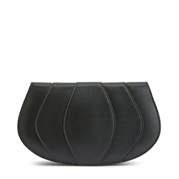 GIUSEPPE ZANOTTI Orbits Leather Clutch