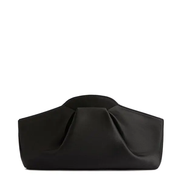 GIUSEPPE ZANOTTI Silk Clutch Bag - Black