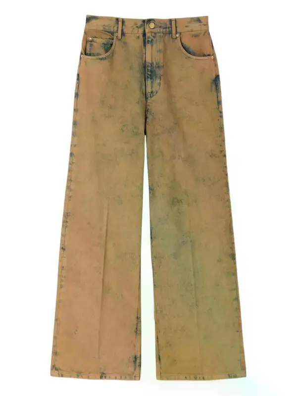 Sandro Five-pocket Acid-wash Jeans
