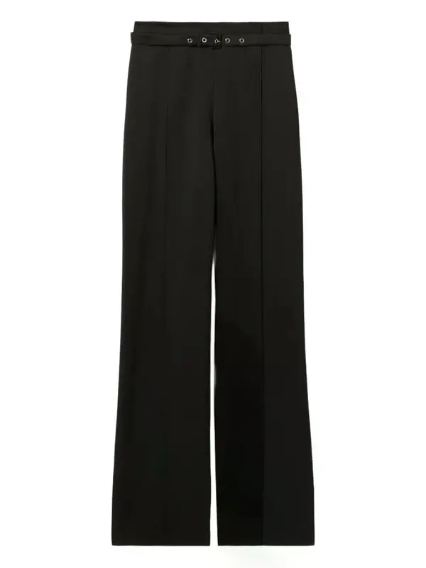 Claudie Pierlot Belted Trousers With Side Slits