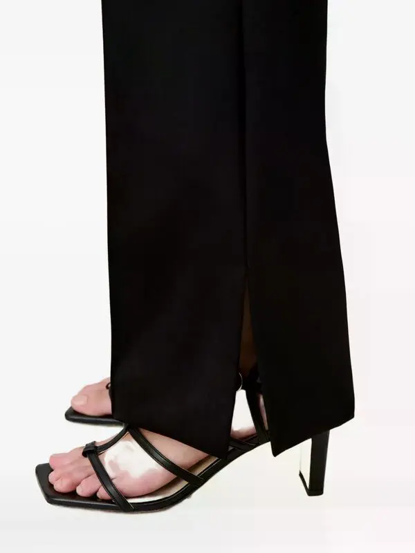 Claudie Pierlot Belted Trousers With Side Slits