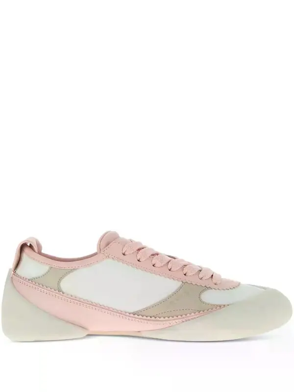 Alexander McQueen Flexion Panelled Lace-up Trainers - White