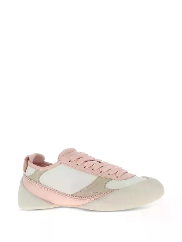 Alexander McQueen Flexion Panelled Lace-up Trainers - White