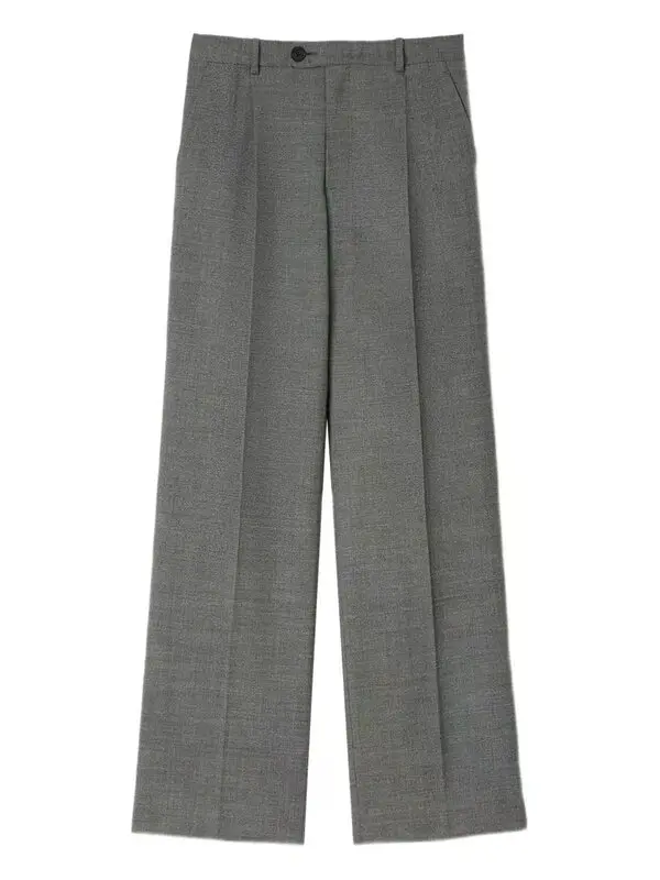 Sandro Pleated Wide-leg Trousers