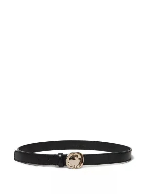 Claudie Pierlot Buckled Leather Belt - Black