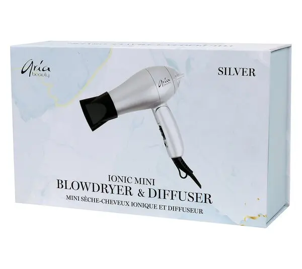 ARIA BEAUTY Ionic Mini Blowdryer And Diffuser S Et