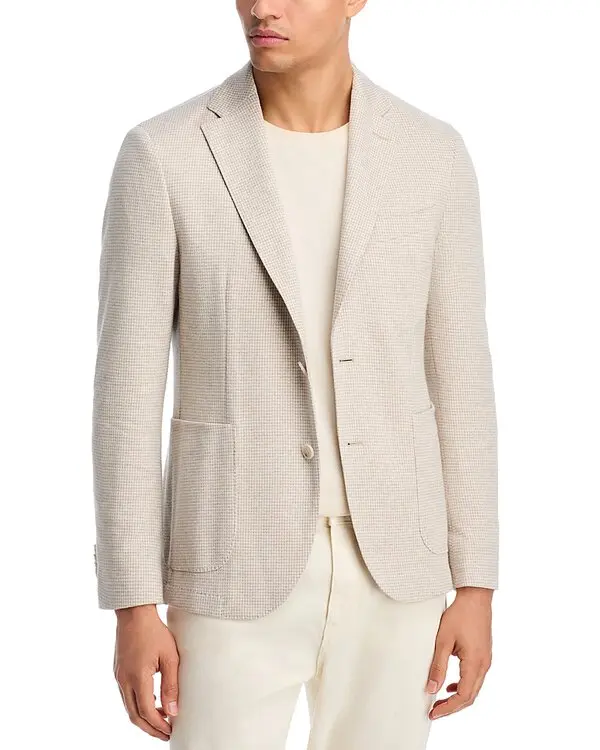BOSS Hanry Slim Fit Blazer - Medium Beige