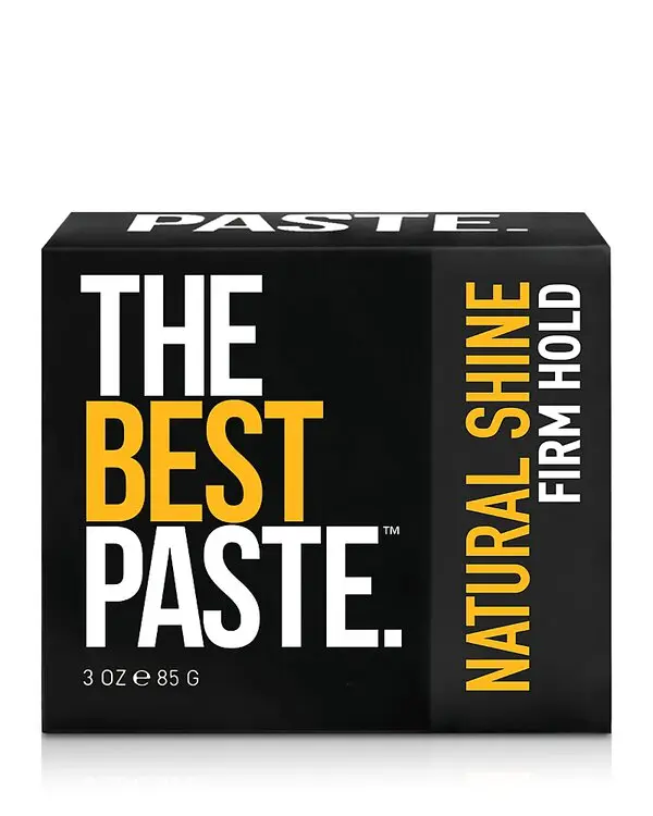 THE BEST PASTE Natural Shine Firm Hold Hair Styling Paste 3 Oz - No Color