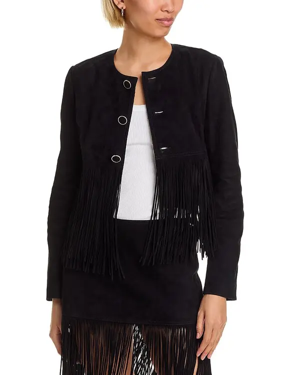 FRAME The Saddle Leather Jacket