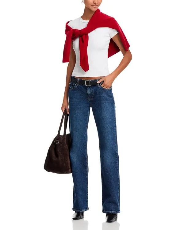 FRAME The Rodeo Mid Rise Jeans - Rory